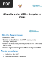 Notions de Base Sur Les MAPI | PDF | Vaccination | Vaccins