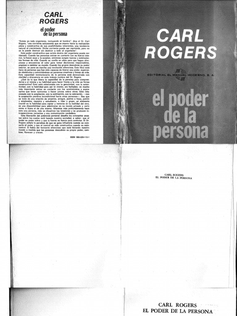 Roger, Carl - El Poder de La Persona | PDF