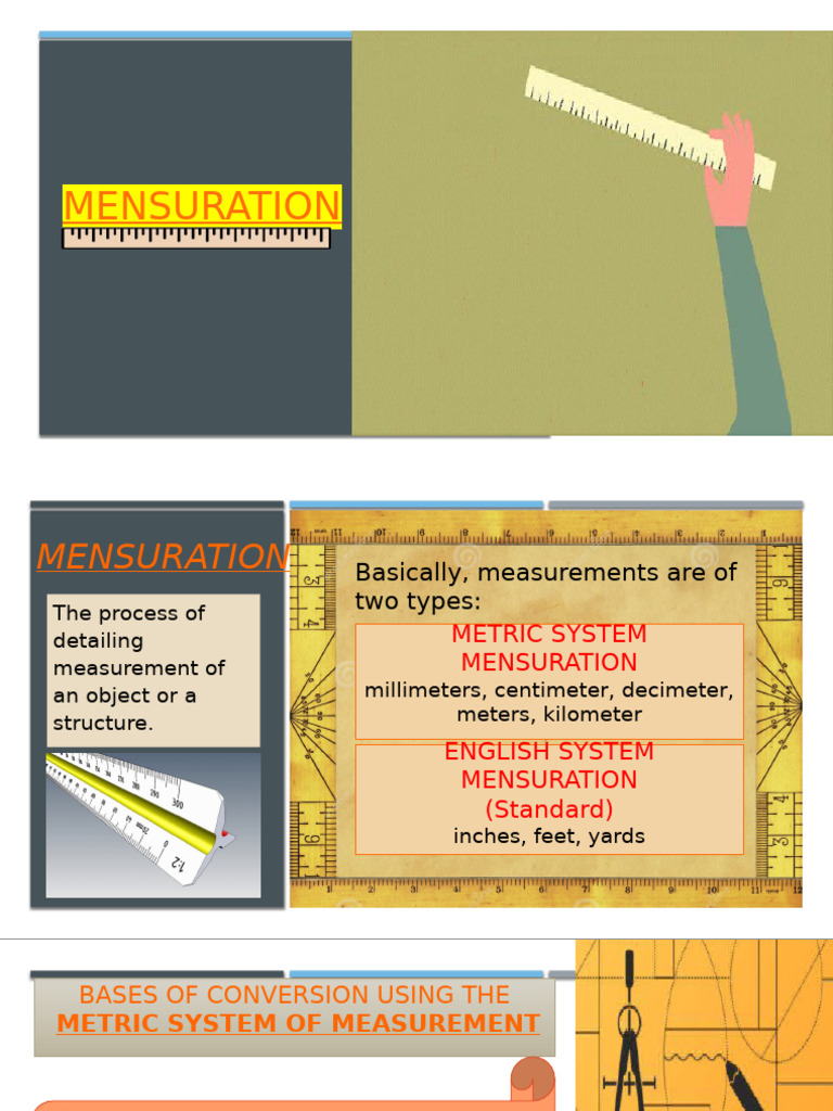 Mensuration 1 | PDF