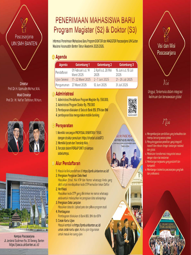 Brosur Pascasarjana 2025-2026 | PDF