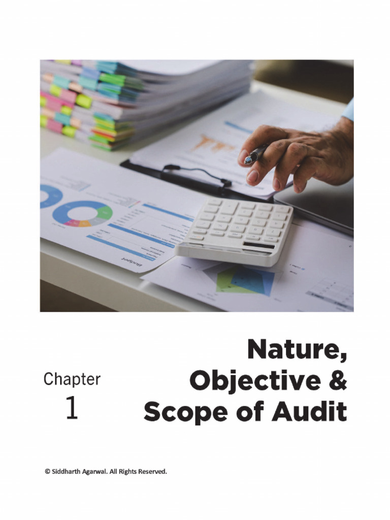 CH 1 - Nature, Objective & Scope of Audit - GD | PDF