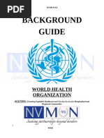 WHO Organizational Structure Overview | PDF | World Health Organization ...