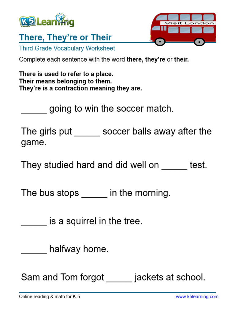 Understanding There, Their, They’re | PDF