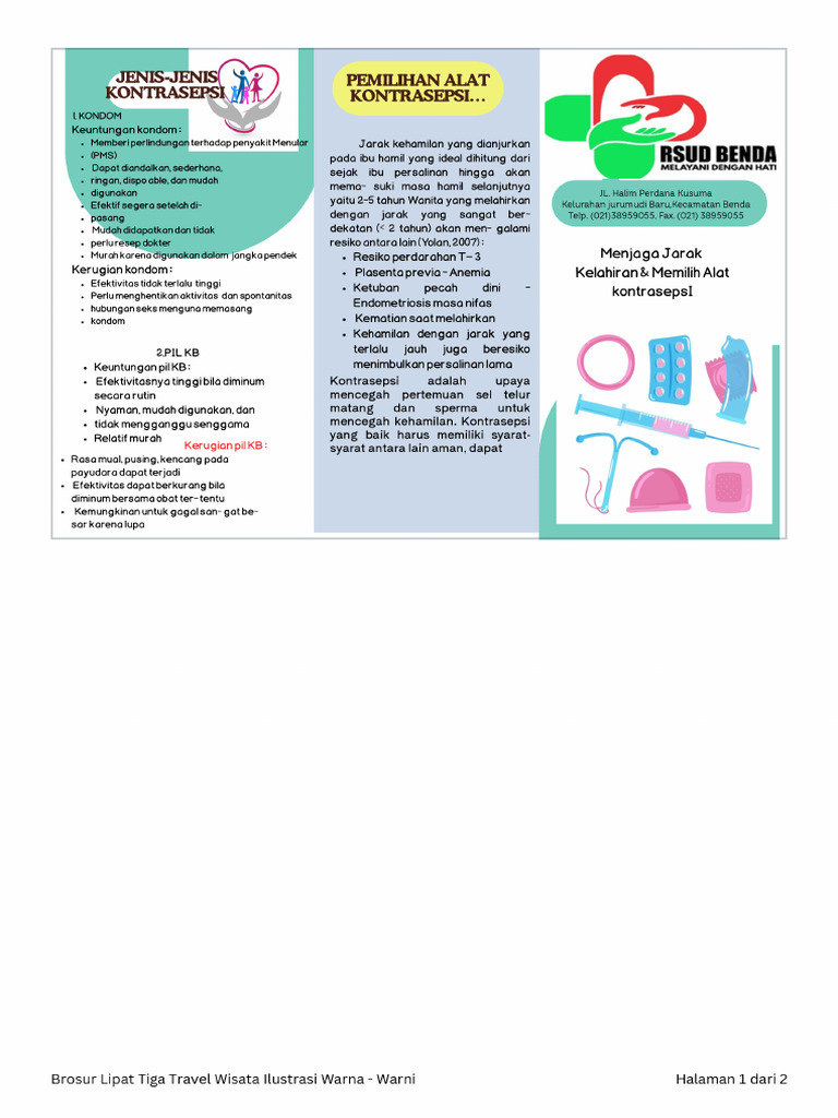 Brosur Lipat Tiga KB | PDF