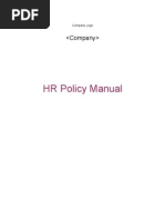 Company Policies and Procedures Manual | PDF | Recruitment | Employment