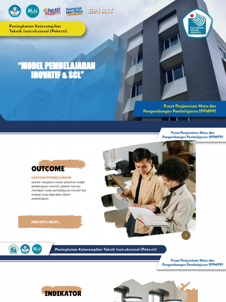 06 Model Pembelajaran Inovatif Dan SCL | PDF