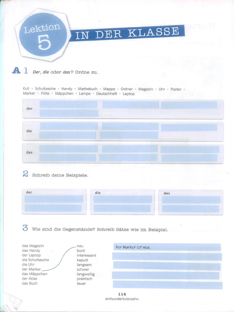 Deutsch Echt Einfach A1.1-112-121 | PDF