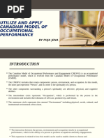 Aligning CPD with RCOT Framework | PDF | Occupational Therapy | Goal ...