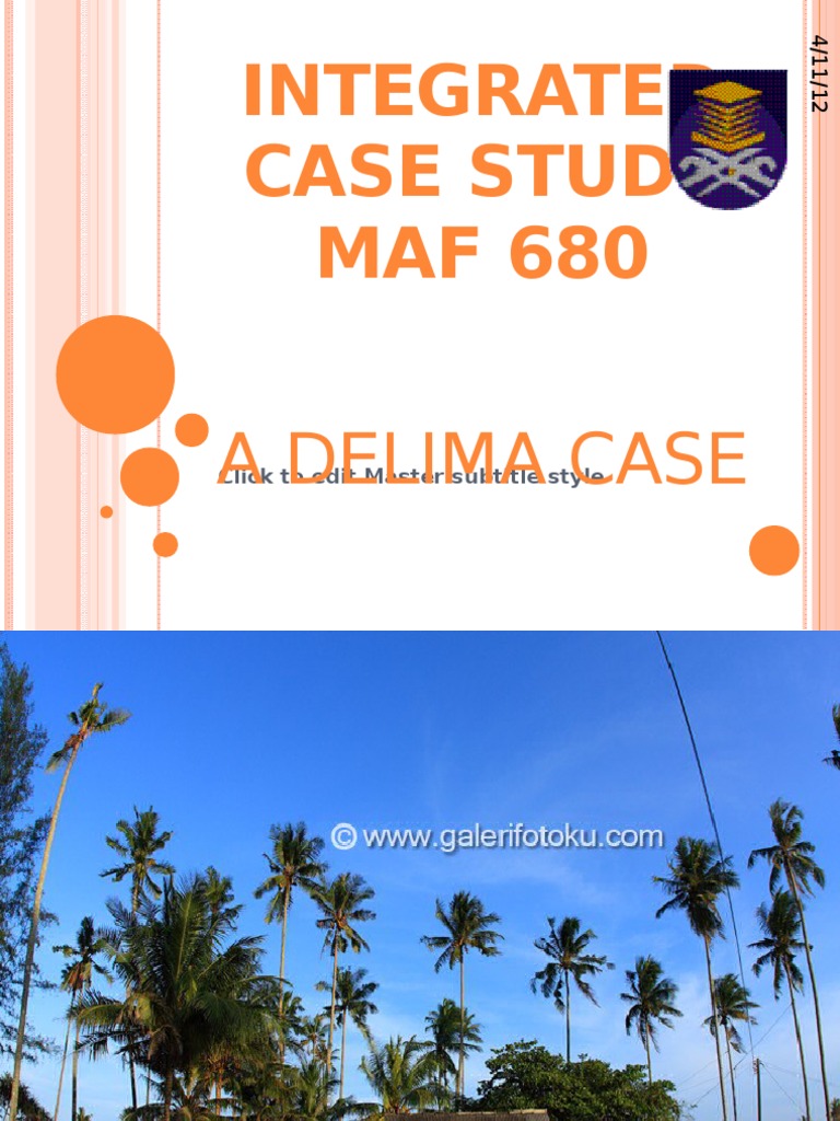 Integrated Case Study | PDF
