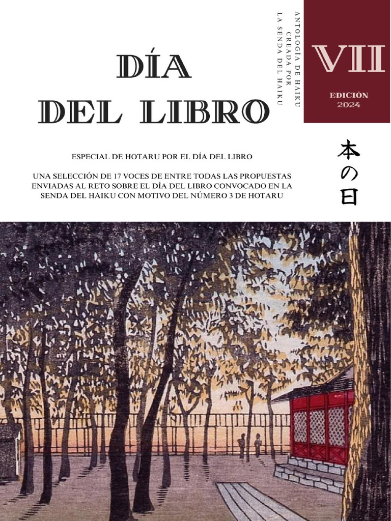 Antología de Haikus por el Día del Libro | PDF | Haiku | Poesía japonesa