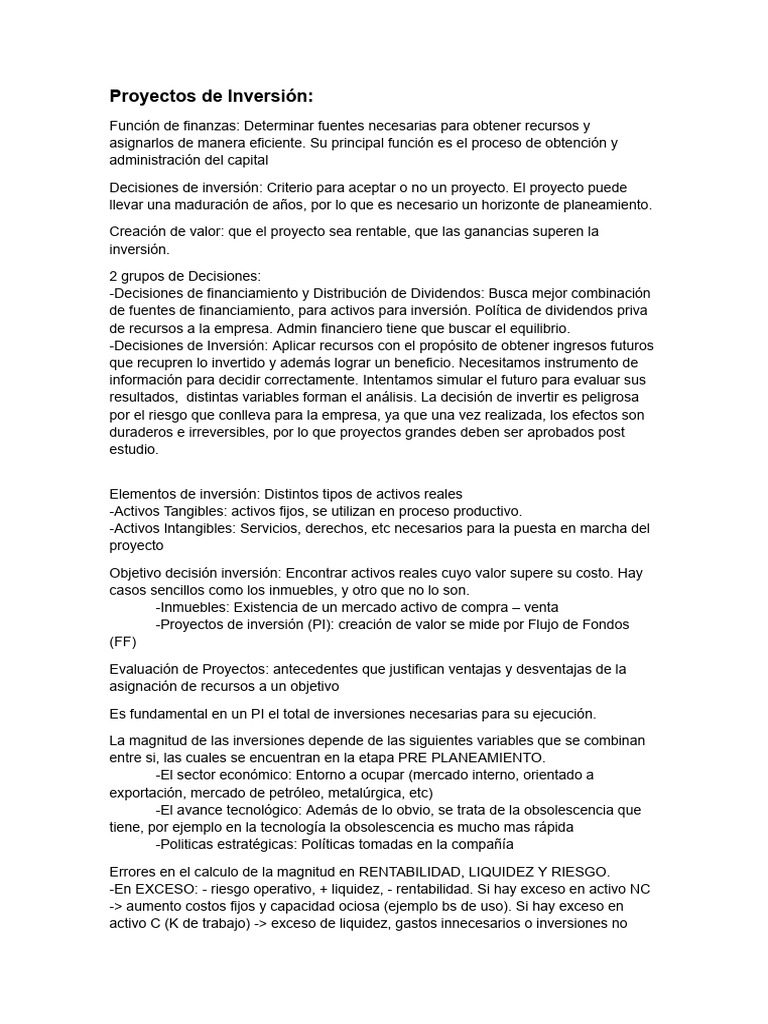 Resumen 2 - Parcial | PDF | Compartir (Finanzas) | Inversiones