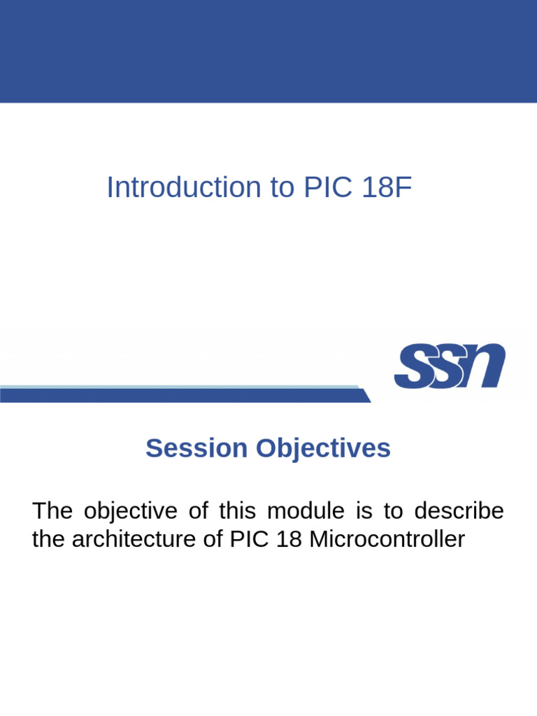 PIC Intro Architecture | PDF