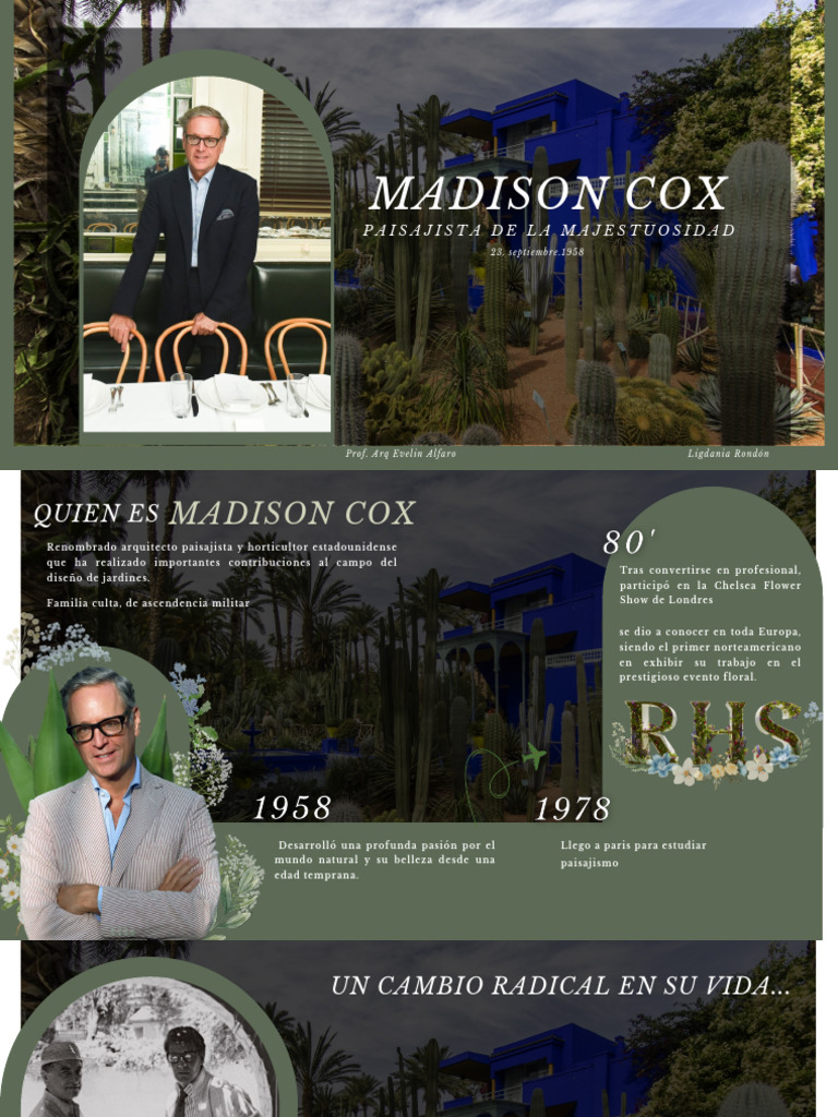 Madison Cox | PDF | Jardines