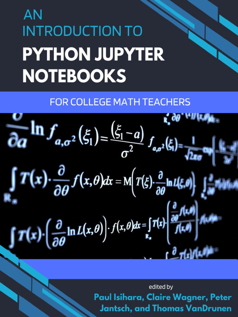 Isihara P, - An Introduction To Python Jupyter Notebooks - For College Maths Teacher | PDF