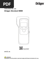 Alcolizer LE5 Alcohol Tester User Manual v25 | PDF | Battery Charger