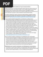 Clinical Guide For Administering CATS | PDF | Psychological Trauma ...