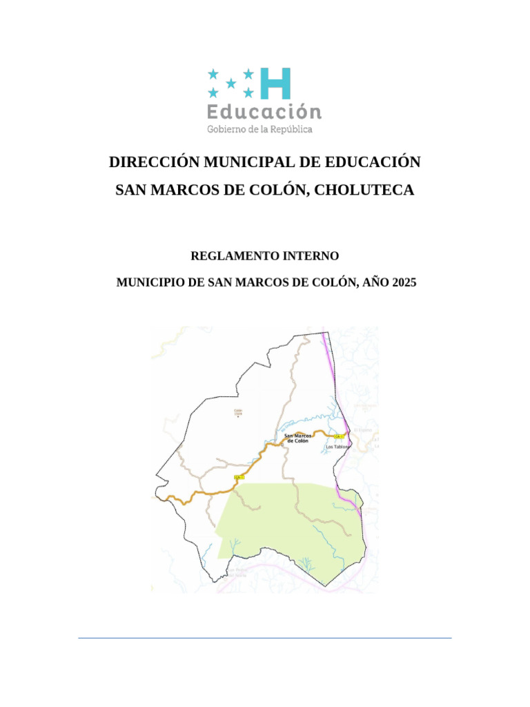 Reglamento Interno DMU 2025 | PDF | Regulación | Honduras