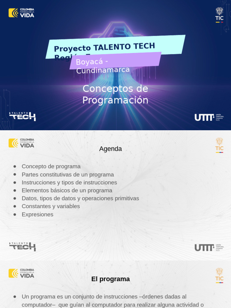Concepto de Programacion | PDF | Algoritmos | Programación
