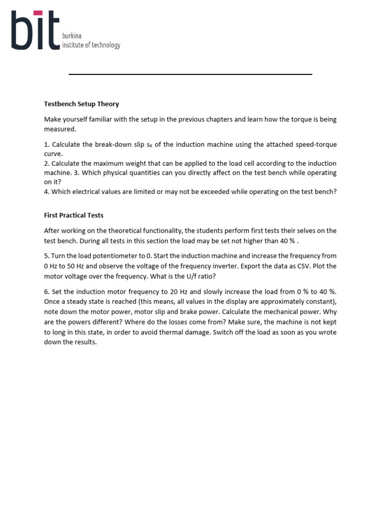 Laboratory Practical Work | PDF