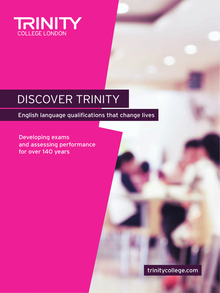 Discover Trinity Brochure 6733 | PDF | Learning | Cognition