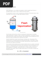 Flash Separation (VLE Simulation) in Aspen Plus | PDF | Enthalpy ...