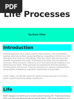 The Seven Life Processes | PDF