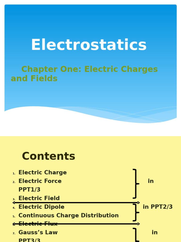 Understanding Electrostatics Basics | PDF | Electric Field | Electric ...