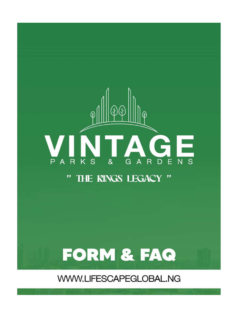 Tara Vintage - Form and FAQ | PDF