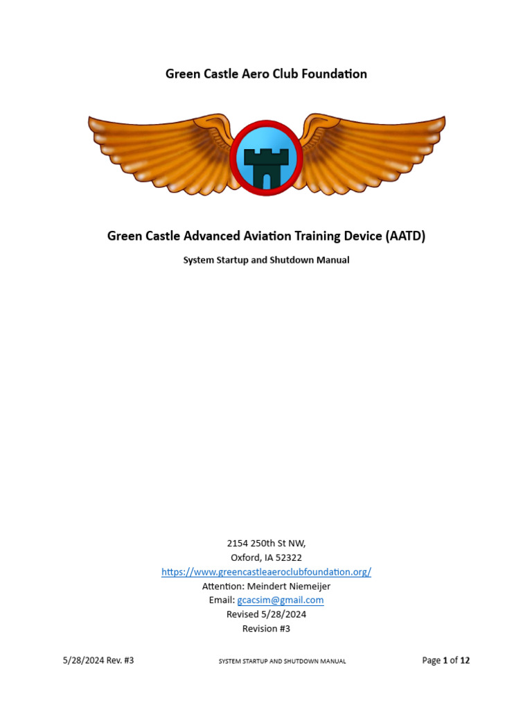 AATD System Startup & Shutdown Guide | PDF | Chess Theory | Chess Openings