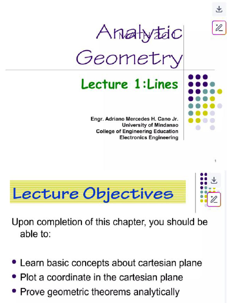 PRE CAL - Week 1 | PDF
