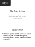 Solar System Notes | PDF