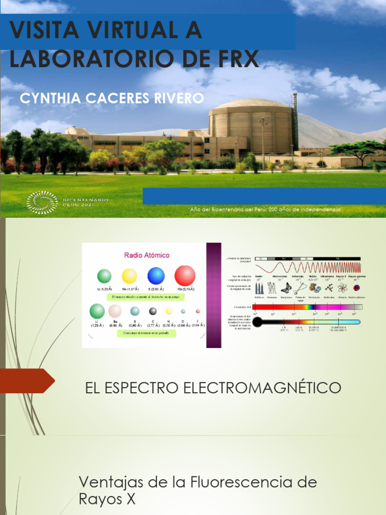 Espectros | PDF | Rayo X | Electrón