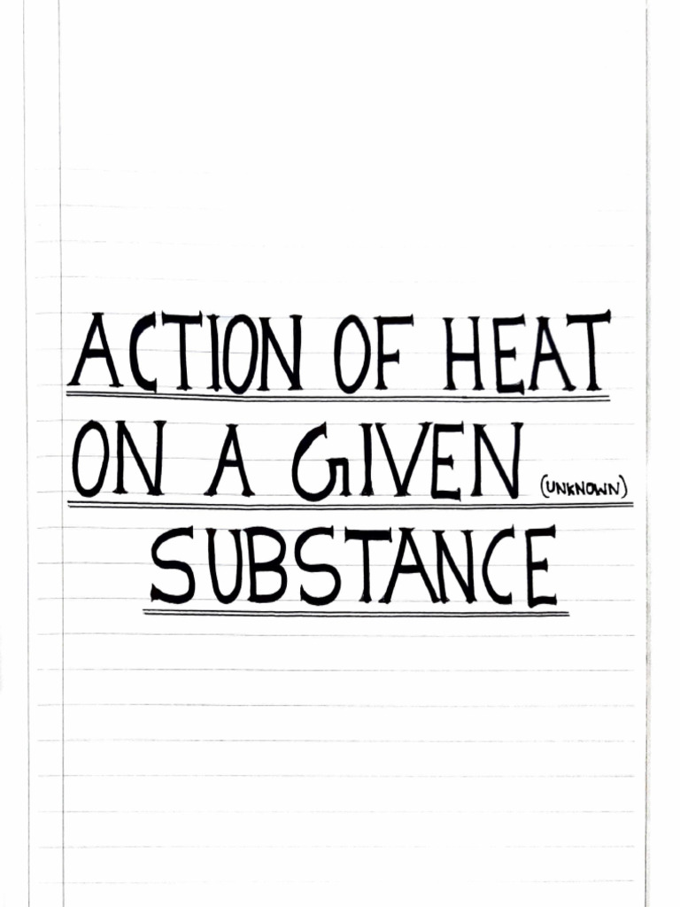 Gr9 Chemistry Project | PDF