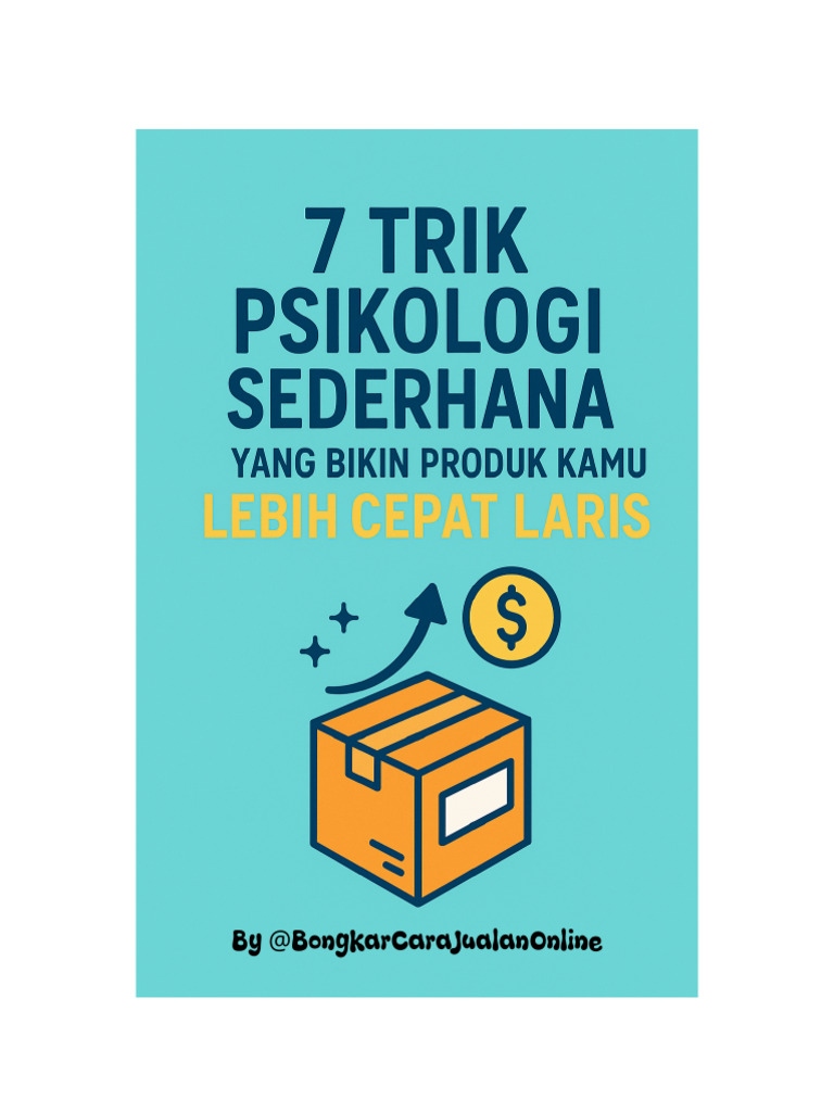 7 Trik Psikologi Jualan Efektif | PDF