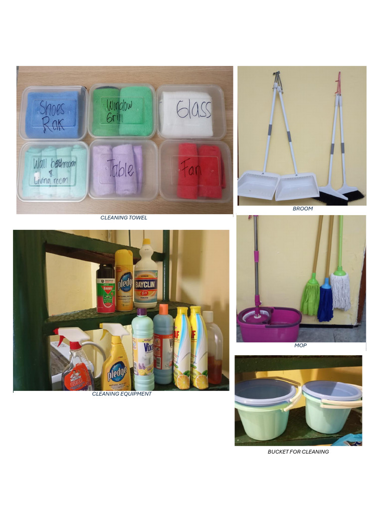 Essential Housekeeping Tools & Equipment | PDF