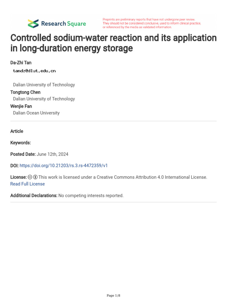 Controlled Sodium-Water Reaction Dynamics | PDF | Water | Sodium