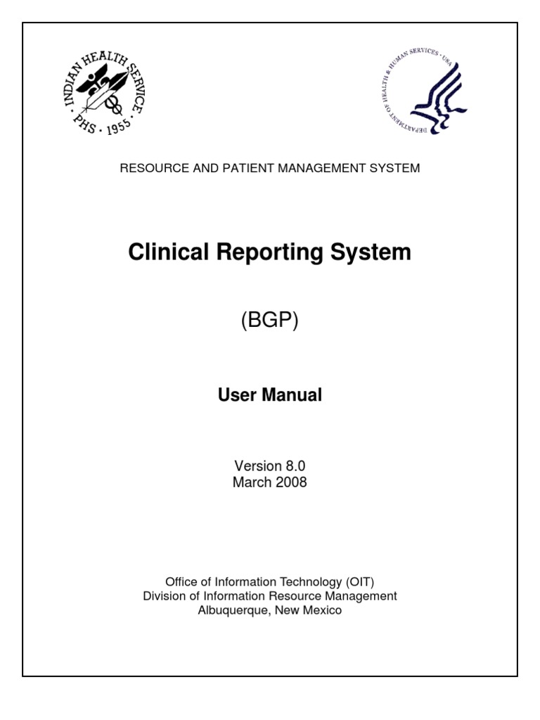 BGP 080u | PDF | International Statistical Classification Of Diseases ...