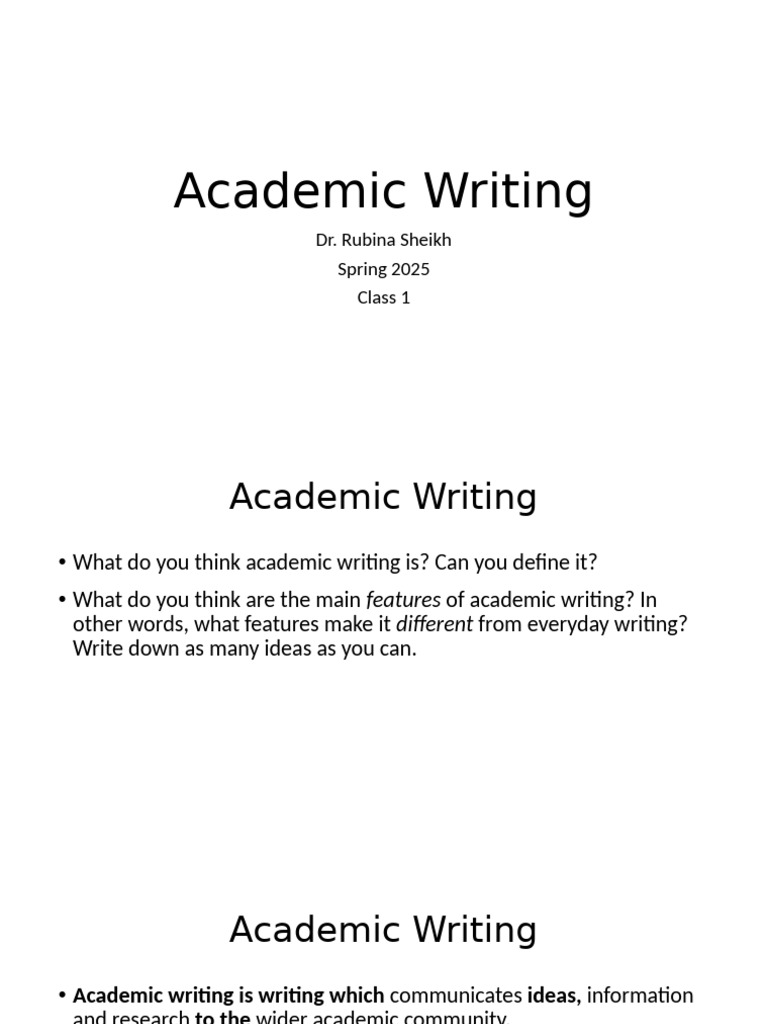 Types of Academic Writing Explained | PDF | Waste | Essays