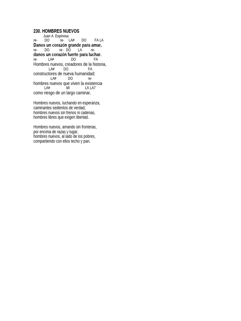 Danos Un Corazon | PDF