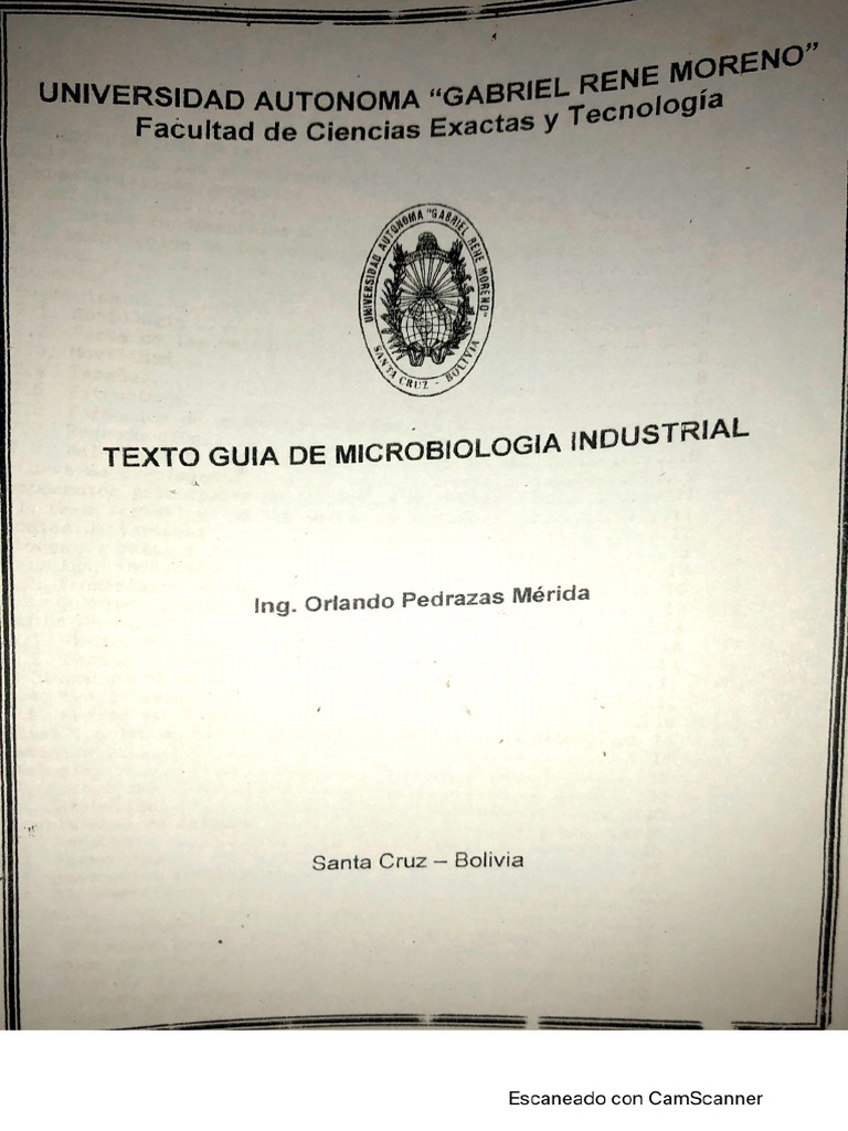 Microbiologia Industrial Ing Orlando Pedraza | PDF