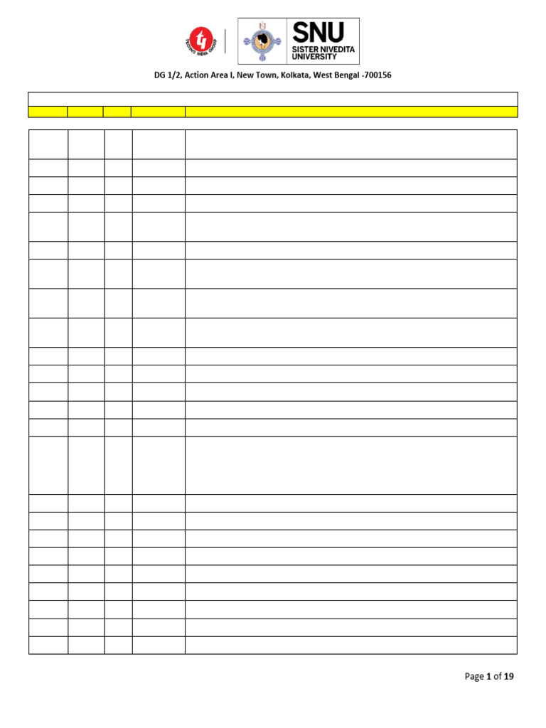 SNU Academic Calendar 2025-26 | PDF | Academic Term | Social Institutions