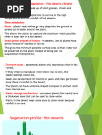 Case Study - Adaptations and Human Activity in The Thar Desert | PDF | Desert | Landscape