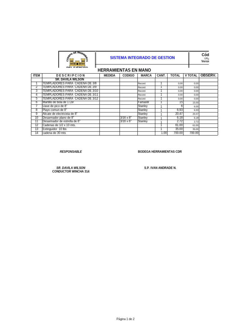 Davila Wilson Conductor Wincha Guajalo | PDF