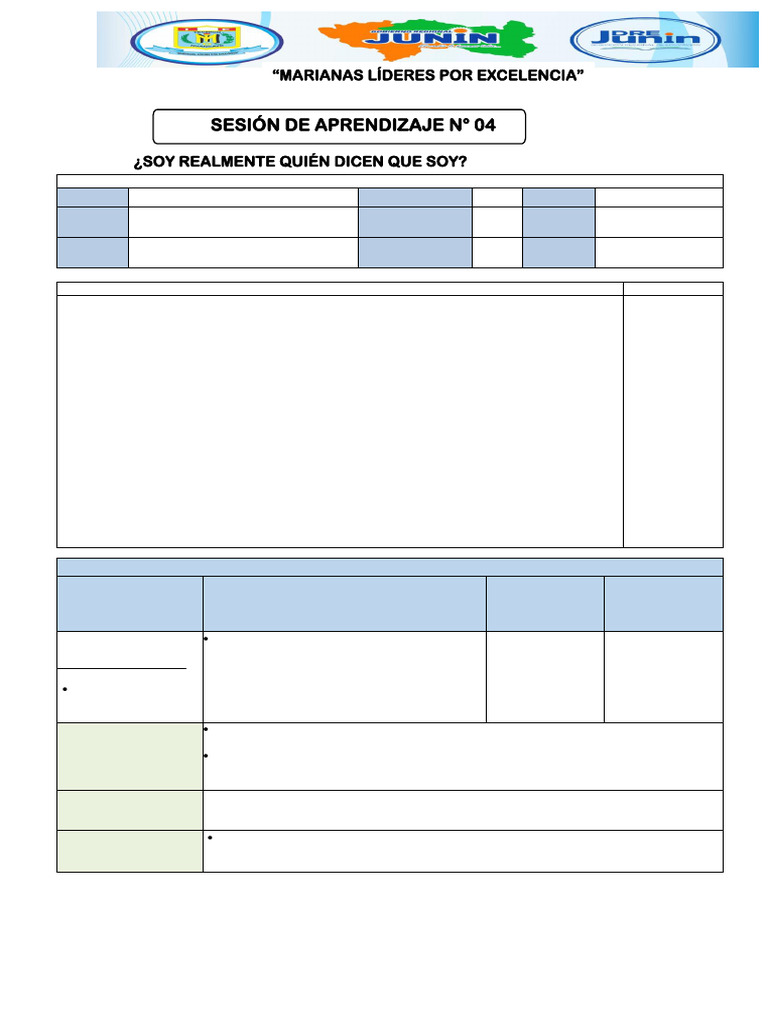 Sesión 04 - DPCC - Primero - 2024 | PDF | Desnutrición | Aprendizaje