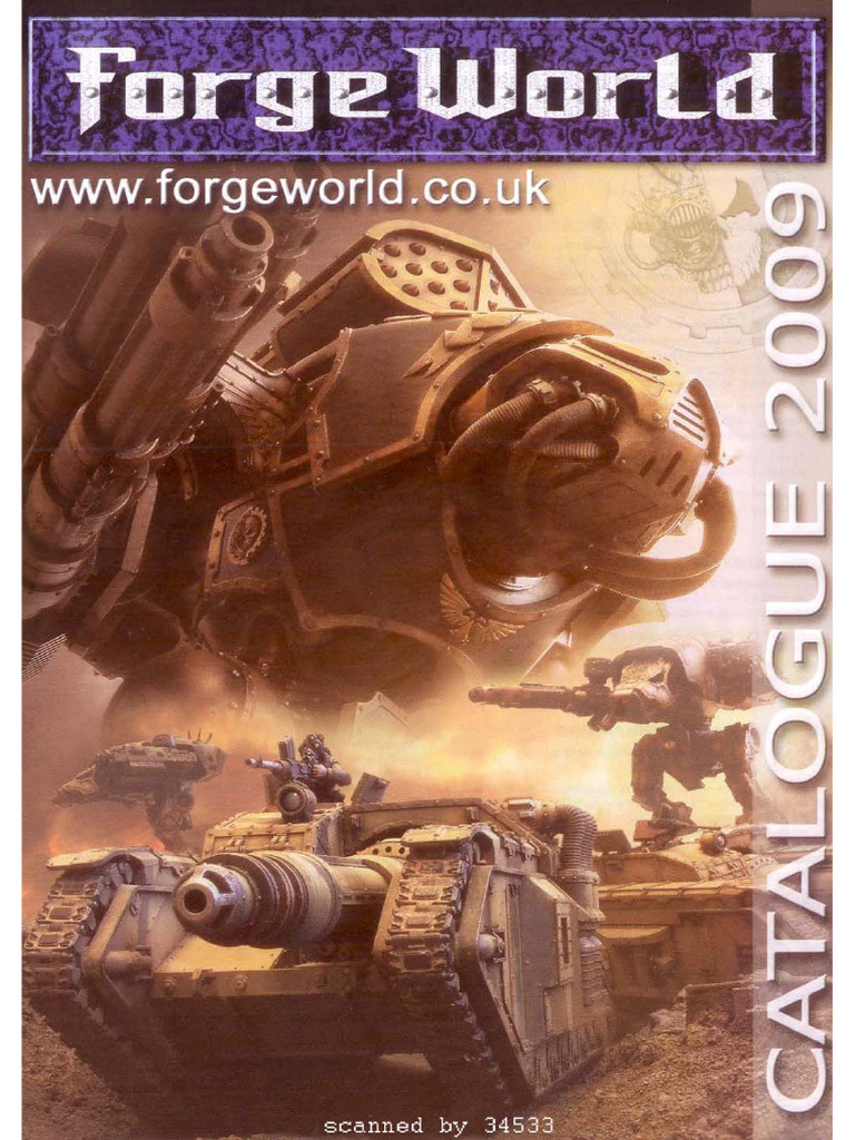 2009 Forge World Catalogue | PDF