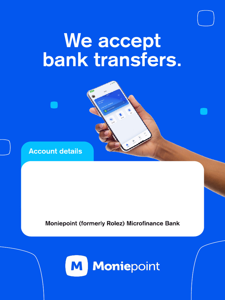 POS Transfer Account Details | PDF