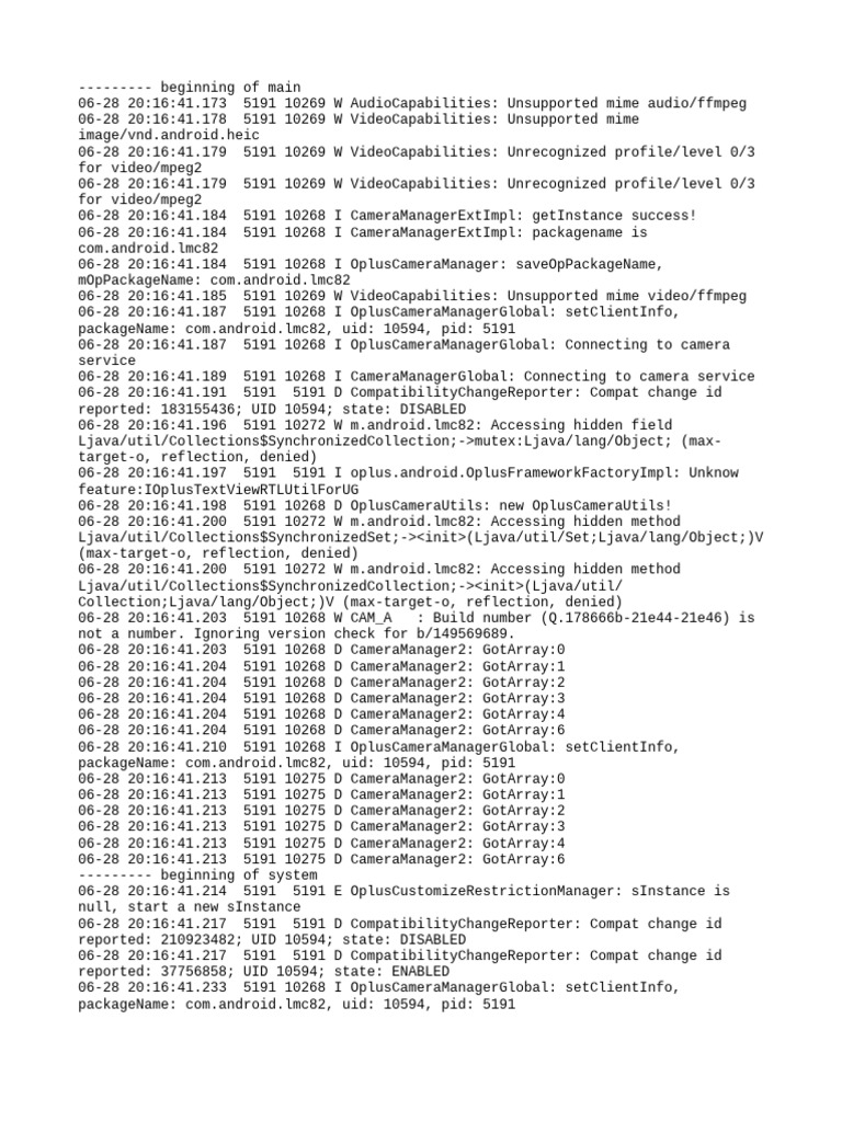Logcat 1751120201117 | PDF | Image Stabilization | Pointer (Computer ...