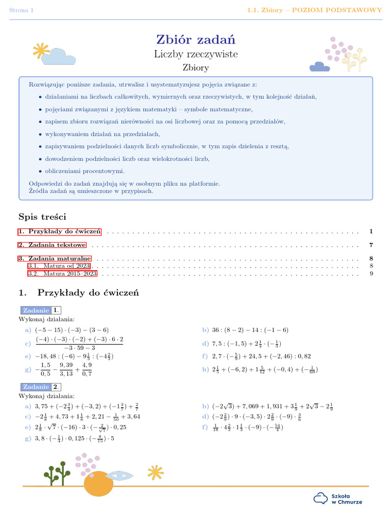 1 1 Zbior Zadan | PDF