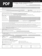 Casa Closure Form | PDF | Transaction Account | Banks