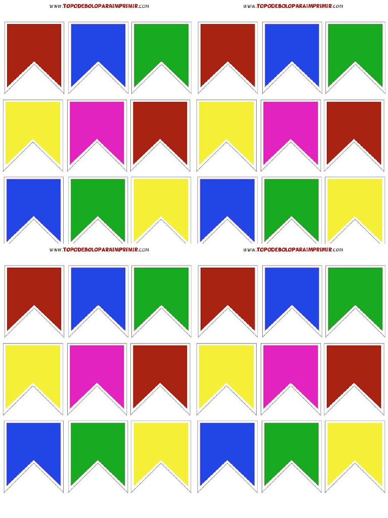 Banderinha Copo | PDF